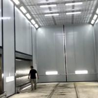 China Inside a Large Spray Booth | Walls, Lighting, Doors – CoatTech for sale