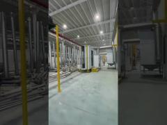 Volledig automatische poedercoatinglijn - industriële coatingproductielijn