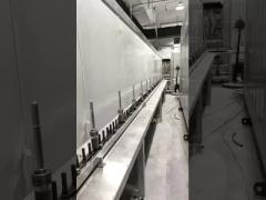 Large capacity conveyor chain for industrial coating Roller coating production line