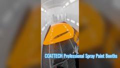 COATTECH Professional Spray Paint Booths | Advanced Infrared Curing & CE Certified