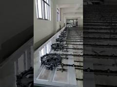 Heavy-Duty Industrial Conveyor & Chain Drive System Assembly