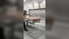 Large Water Curtain Spray Booth