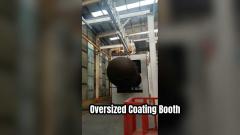 Heavy-Duty Coating Line for Large Pressure Vessels & Industrial Tanks