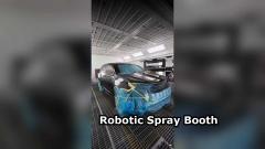 CoatTech High-Efficiency Industrial Automated Paint Booth with AI-Driven Robotic Spray System