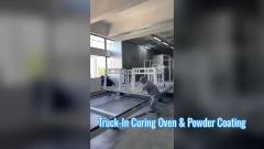 Truck-In Curing Oven & Powder Coating Line