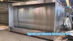 Premium Stainless Steel Water Curtain Spray Booth | CoatTech Intelligent Equipment