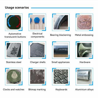 Cina Macchina di marcatura laser a fibra flessibile L10E Sistema di marcatura laser portatile in vendita