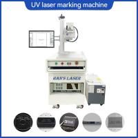China Single Phase 50Hz 10A UV Laser Marker Tabletop UV Marking Machine for sale