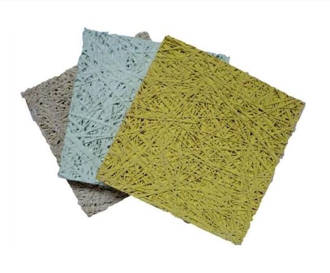 Acoustic Decorative Fiber Wood Wool Cement Board