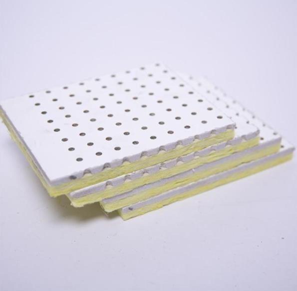High Quality Building Materials Decorative Fiberglass Ceiling Tile