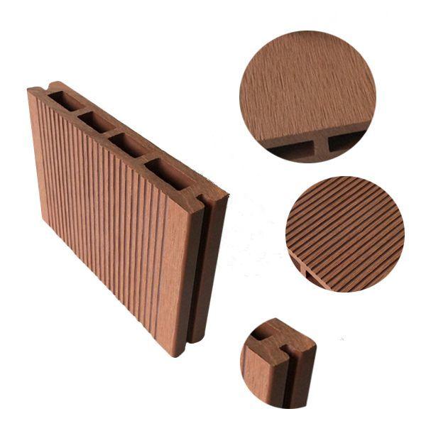 WPC Eco Friendly Wooden Plastic Composite Flooring Boards / Decking