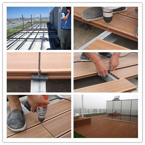 Wood Plastic Composite WPC Garden/Outdoor Decking Fence / Flooring (NYN150*25)
