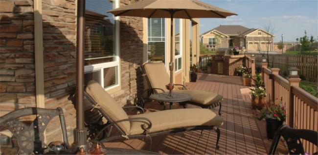 Outside Wood Plastic Composite WPC Floor Decking for Outdoor Garden