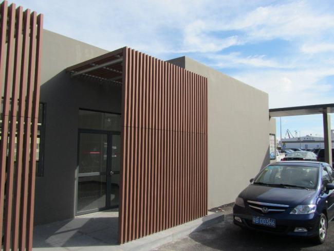 Waterproof Outdoor Wood Plastic Composite WPC Decking Fence (NY75*25)