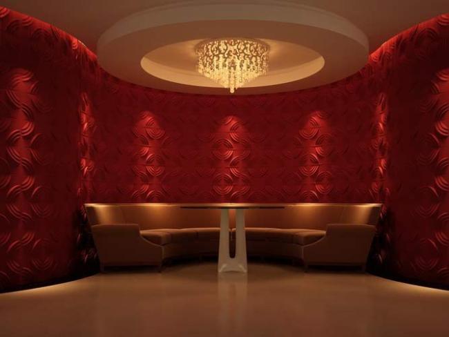 Photo Studio Background 3D PVC Wall Panel for Interior Decoration