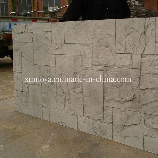 Fireproof Aston Mineral Fiber Stone Wall Panel for Building Decorative
