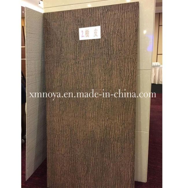 Fireproof Aston Mineral Fiber Stone Wall Panel for Building Decorative