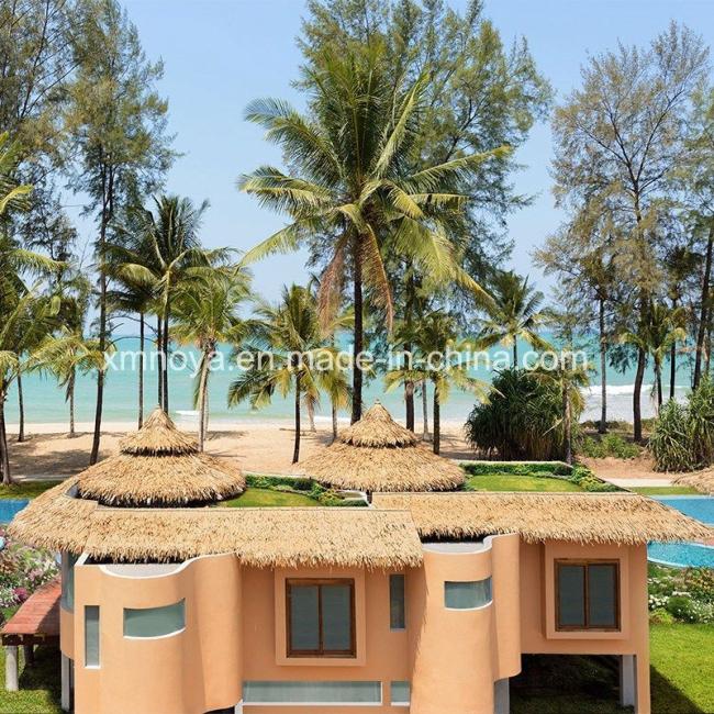 Fireproof Simulation Tile Synthetic Thatch Roofing / Plastic Roof Tile