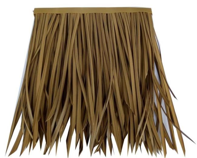 Fireproof Artificial Synthetic Thatch Roof Tiles for Outdoor