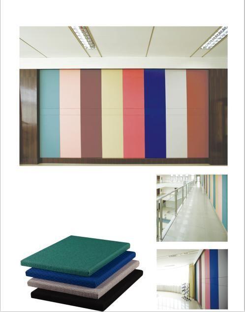 Fiberglass Acoustic Interior Wall Board for School, Studio, Cinema, Theatre