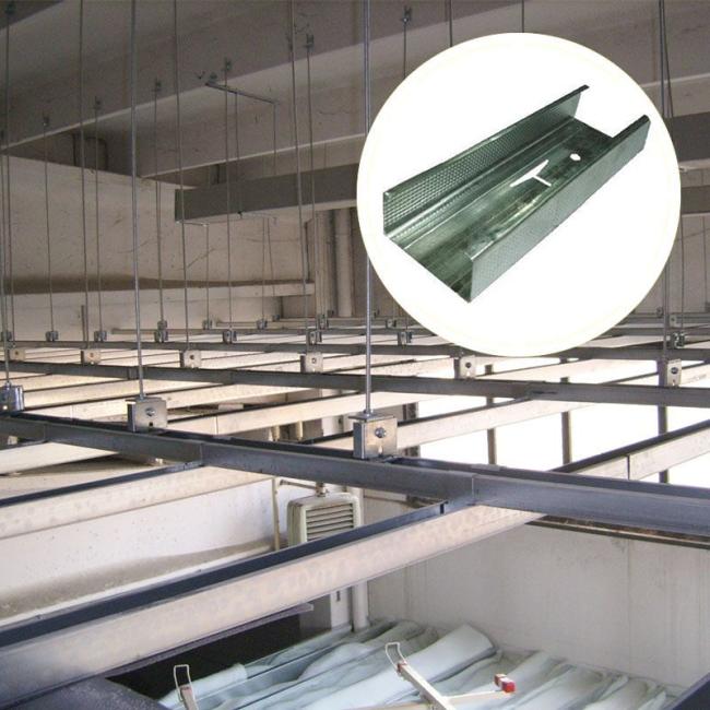 Cheap Drywall Steel Galvanized Lightweight Steel Profile Ceiling Channel
