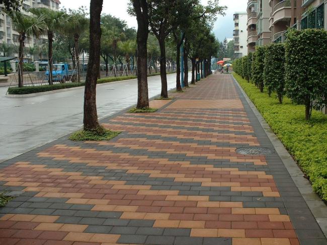Brown Water Permeable Brick / Block Pavement, Driveway / Patio / Garden Paving