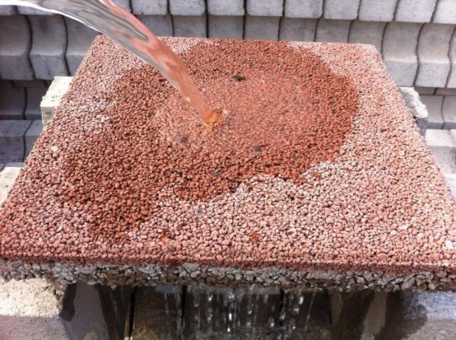 Permeable Block Paving, Pervious Concrete Stone Pavement, Landscape Porous Pavers