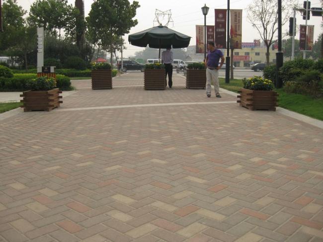 Porous Pavement, Sound Absorption Water Permeable Brick Driveway Stone Paver