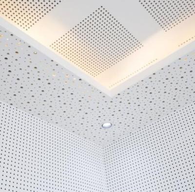 China Carton Dimensions 613 X 623 X 130 160 mm Mineral Fiber Ceiling Board for Hotel Decoration for sale