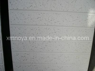 China Decorative Materials The Irregular Hole Surface Mineral Fiber Ceiling / Rock Wool Board for sale