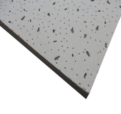 China Decorative Materials The Irregular Hole Surface Mineral Fiber Ceiling / Rock Wool Board for sale