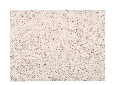China Square Edge Colored Acoustic Fiber Wood Wool Cement Board for Soundproofing Solutions for sale