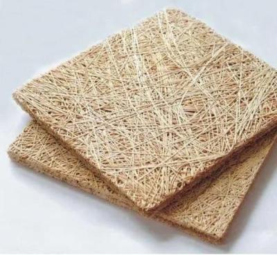 China Replace Acoustic Panel Type Wooden Acoustic Panels Decorative Fiber Wood Wool Cement Board for sale