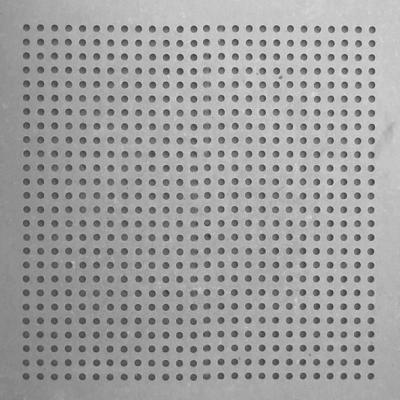 China 5/15q Quadrat Wasserdicht Perforierter Akustiker Schalldämpfer Gipsplatte für Decken zu verkaufen