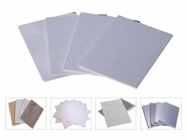 Quality Waterproof Embossed Plasterboard Ceiling PVC Lamination Film 900kg/M3 Without Pattern for sale
