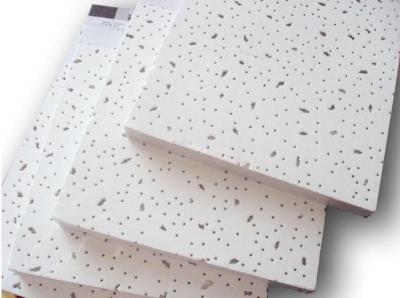 China Perforated Mineral Wool Ceiling Tile for Office Decoration and Acoustic Performance for sale