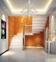 China XD103 Customized PVC Colorful 3D Three-Dimensional Panel for Wall/Ceiling Decoration for sale