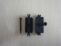 China Eco-Friendly Easy to Install WPC Decking Plastic Clips with E0 Environmental Standard for sale