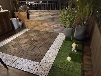 China 300mm*300mm WPC Decking for Environmentally Friendly Decking / Fencing / Railing Trim for sale