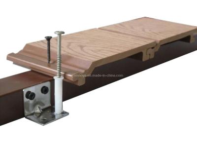 Cina Finitura scorrevole impermeabile e resistente alle intemperie pannello laterale esterno in WPC 156MM*21MM in vendita