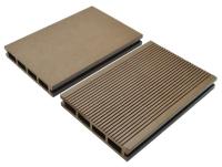 China Engineered Wood Grain WPC Decking Customized for Outdoor Applications for sale