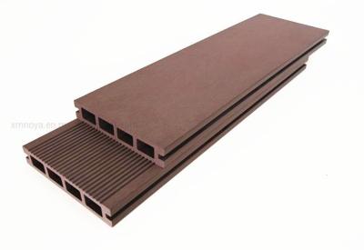 China Synthetic Wood Plastic Composite/WPC Decking Board for Outdoor Garden Shacman Sinotruk for sale