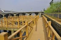 China Solid Wood Composite Floor Eco-Friendly WPC Garden Decking Flooring for sale