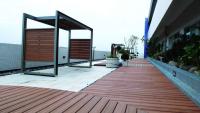 China Solid Wood Composite Floor Eco-Friendly WPC Garden Decking Flooring for sale