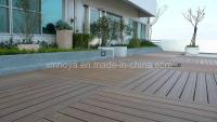 China Solid Wood Composite Floor Eco-Friendly WPC Garden Decking Flooring for sale