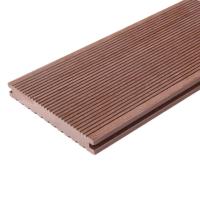 China Engineered Pattern Brown WPC Wood Plastic Composite Outdoor Floor Decking for Outdoor for sale