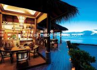China Engineered Pattern Brown WPC Wood Plastic Composite Outdoor Floor Decking for Outdoor for sale