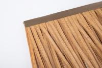 China Grey Plastic Simulation Thatch Roofing Tile for Advanced Bent Tiles in Green Environment for sale