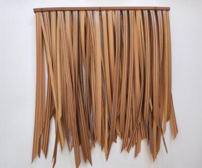 China Customized Grey Synthetic Thatch Roof Design for Garden/Seaside Bars and Customized for sale