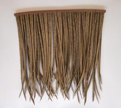 China Customized Grey Synthetic Thatch Roof Design for Garden/Seaside Bars and Customized for sale